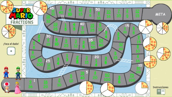 SUPER MARIO FRACTIONS TOTAL