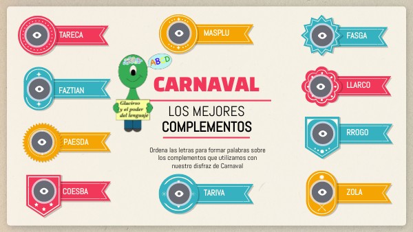 COMPLEMENTOS DE CARNAVAL | Genially