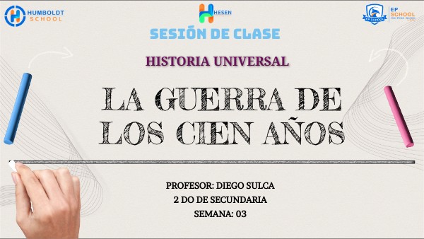 LA GUERRA DE LOS CIEN AÑOS - 2DO DE SEC - SEM 03 | Genially