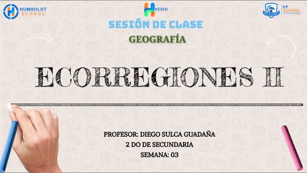 ECORREGIONES II - 2DO DE SEC - SEM 02 | Genially