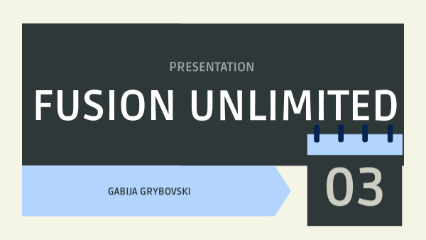 presentation for fusion unlimited | Genially