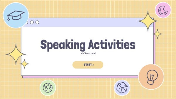 Speaking | Genially