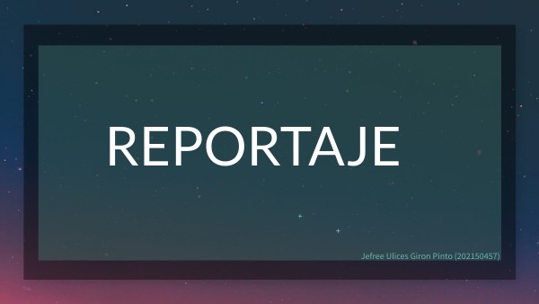 Reportaje | Genially