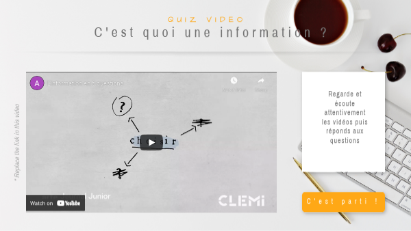 La presse et l'information