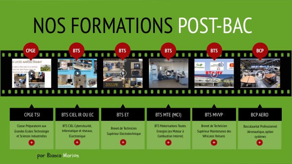 Vidéos post bac