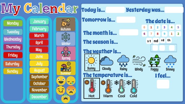 My Calendar | Genially
