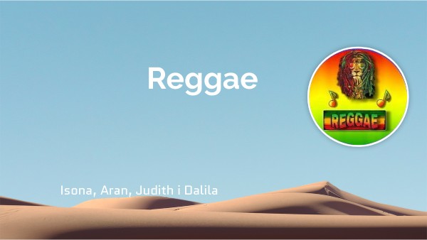 Reggae | Genially