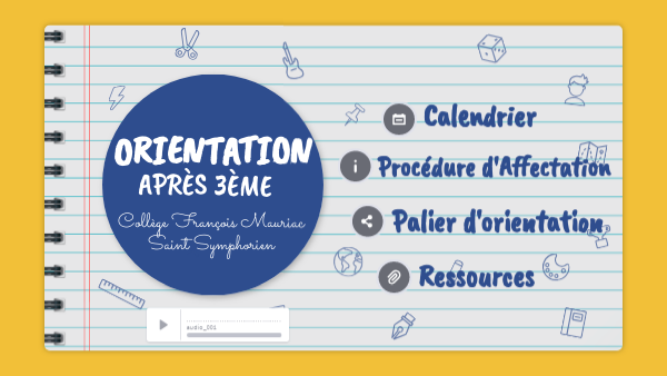 Orientation après 3ème