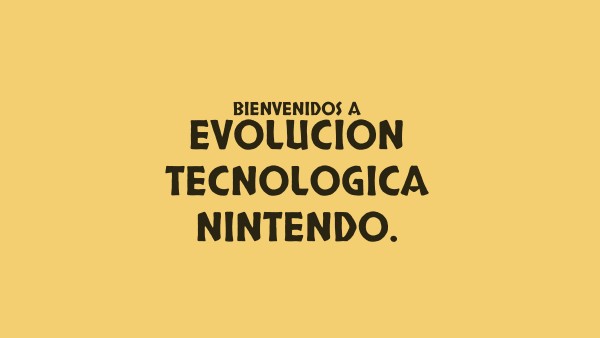 Nintendo. Time line | Genially
