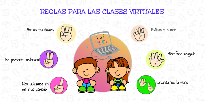 Reglas para las clases virtuales