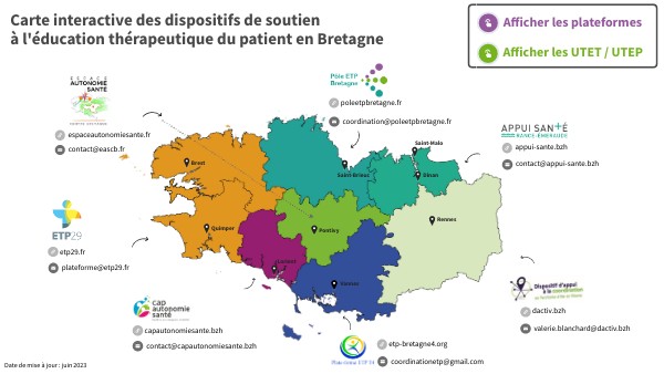 Carte interactive Pôle ETP | Genially