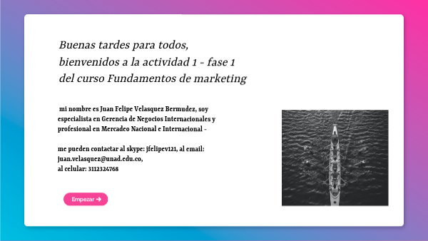 Escenario Dos - acción tutorial en AVA