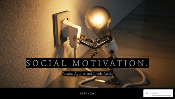 Social Motivation