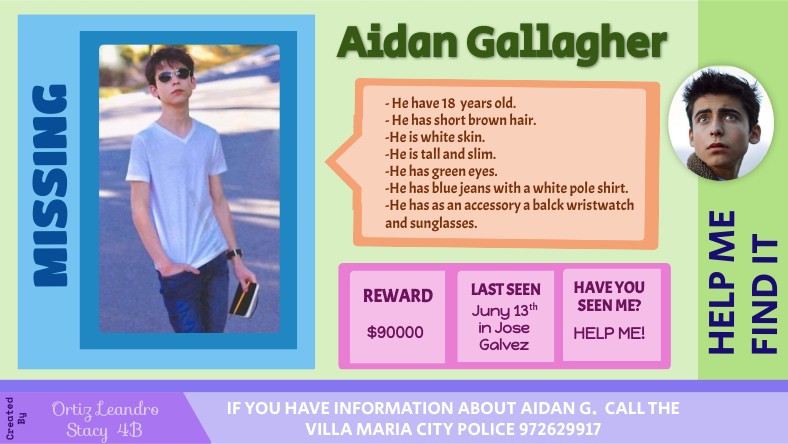 MISSING AIDAN G - ORTIZ STACY