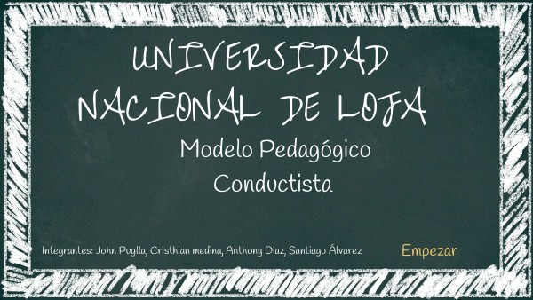 Modelo Pedagógico Conductista | Genially