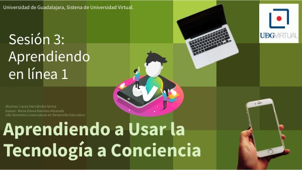 Sesion 3: Aprendiendo en línea 1 | Genially