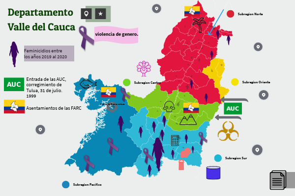 Mapa Valle del Cauca | Genially