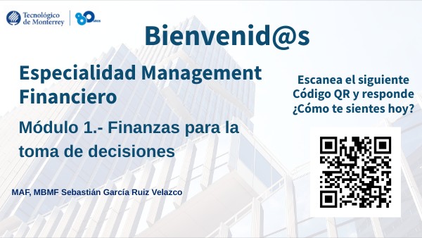 Módulo 1 Finanzas para la toma de decisiones | Genially