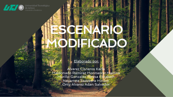 Escenario Modificado | Genially