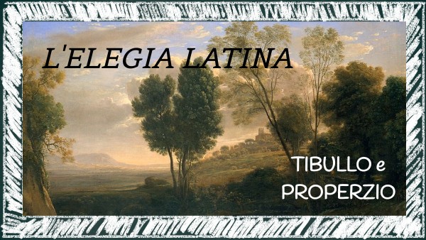 Elegia latina