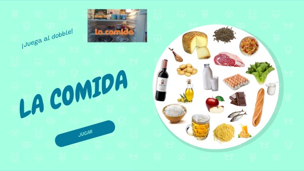 DOBBLE de la comida | Genially