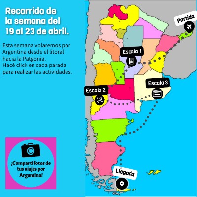3°B Recorrido semana 19/4 al 23/4