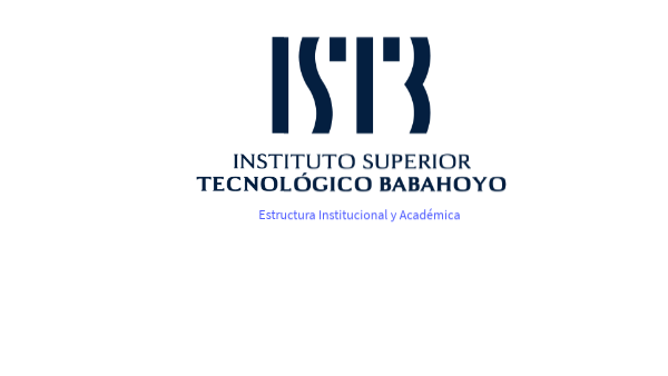 ESTRUCTURA INSTITUCIONAL Y ACADÉMICA