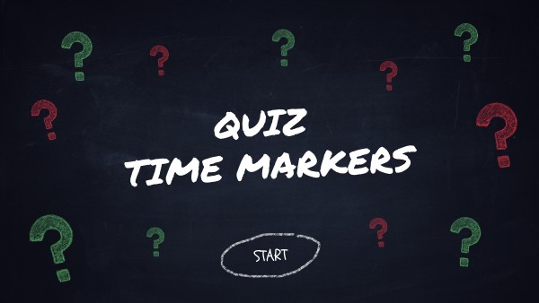 Time markers Mac and teachers