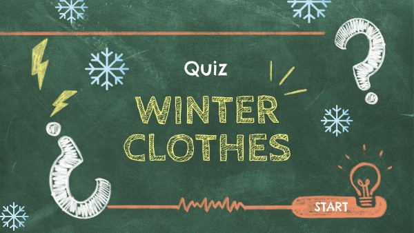 QUIZ WINTER CLOTHES 1r | Genially