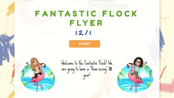 Fantastic Flock Flyer 12/1