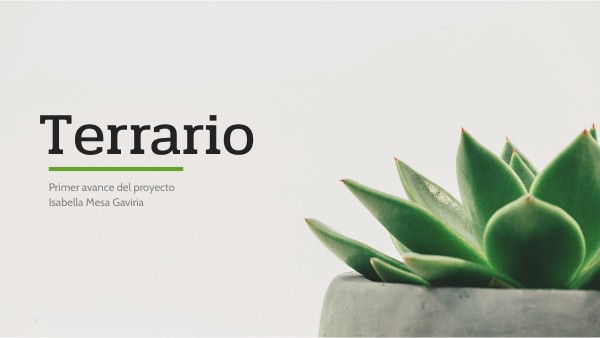 primer avance del proyecto | Genially