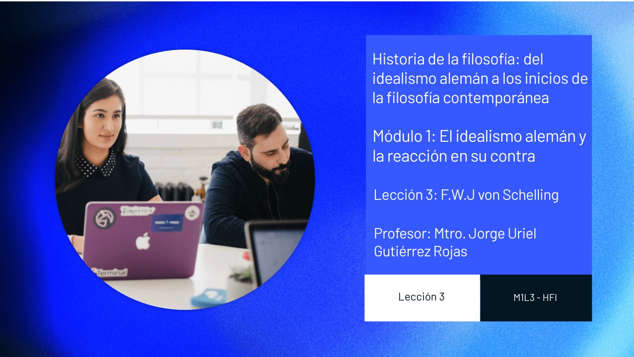 M1L3- HFI - F.W.J von Schelling