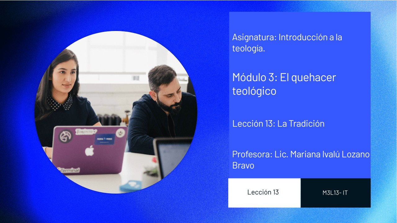 M3L13 - IT - La Tradición | Genially