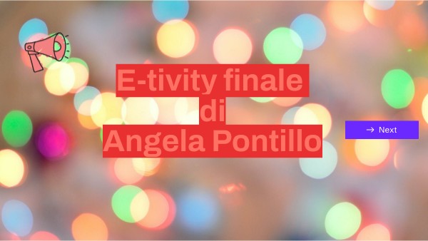 E-tivity finale Pontillo