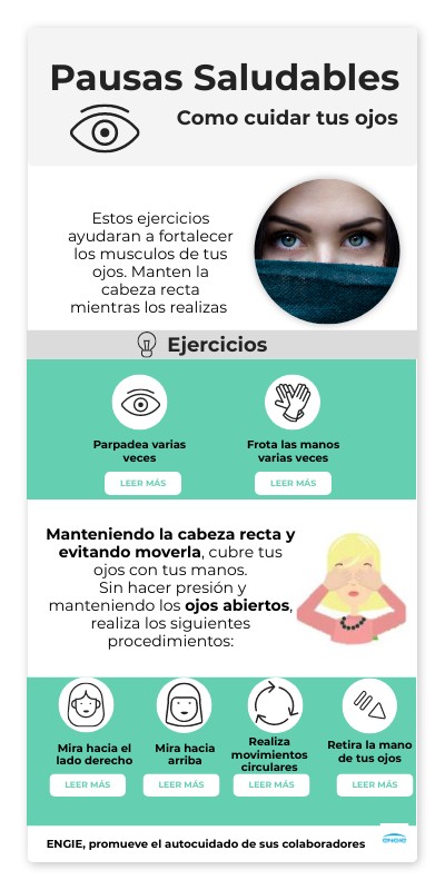 PAUSAS SALUDABLES OJOS | Genially
