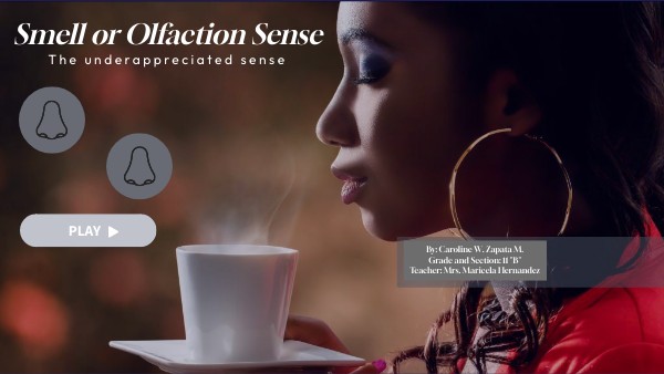 Caroline Zapata- Project "Olfactory Sense"