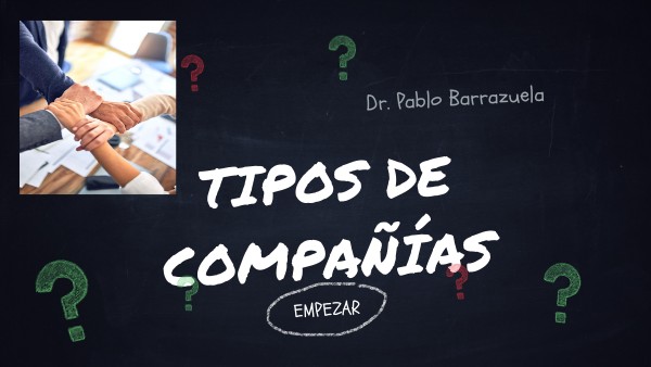 TIPOS DE COMPAÑÍAS | Genially