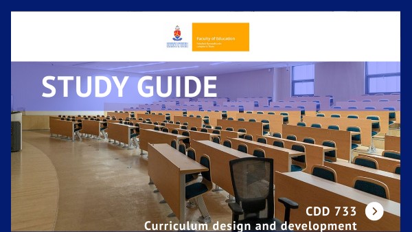 Study guide CDD733 | Genially