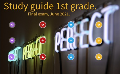 Study guide 1st grade for Final exam By Mr. Erick. | Genially