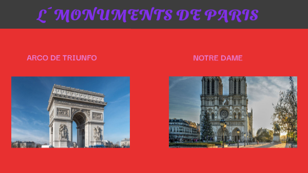 L´Monuments de Paris | Genially