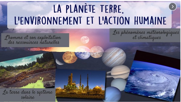 La Planète Terre 5ème | Genially