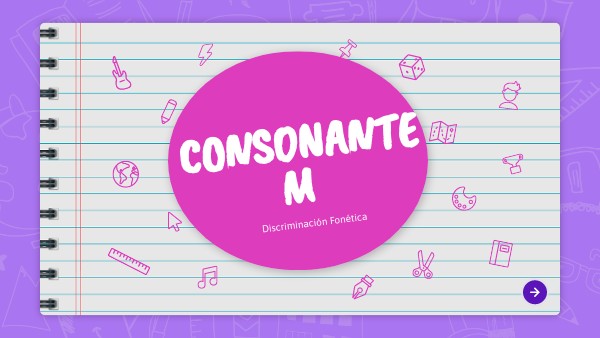 APRENDIZAJE LA CONSONANTE M | Genially