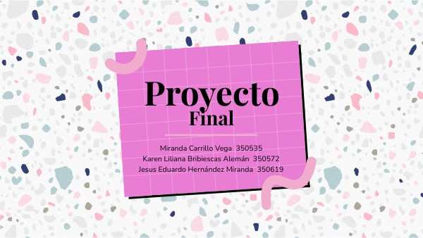 Proyecto Final | Genially