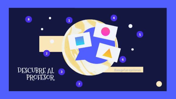 Descubre al Profesor | Genially