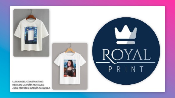 ROYAL PRINT | Genially