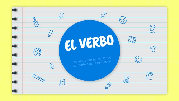 EL VERBO | Genially