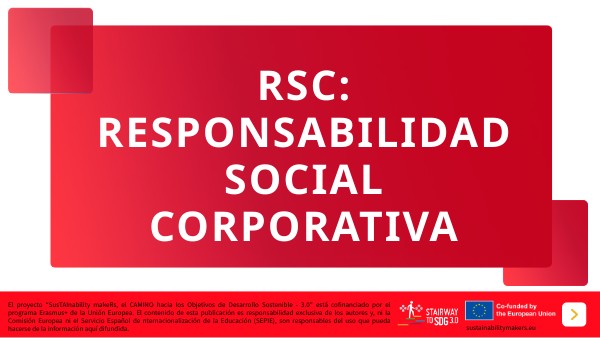 ES - CSR: Corporate Social Responsibility | Genially