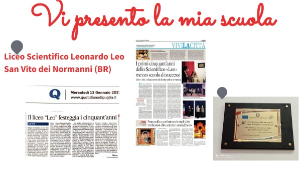 VI PRESENTO LA MIA SCUOLA