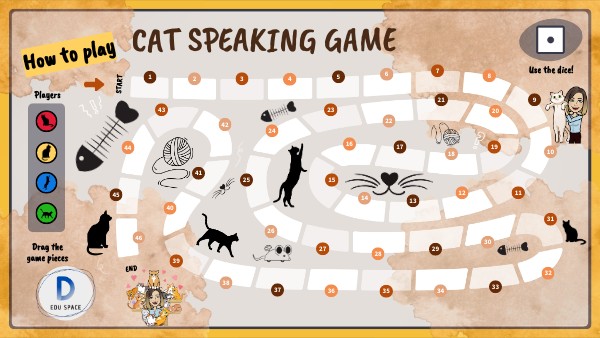 CAT SPEAKING GAME | Genially