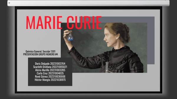 MARIE CURIE